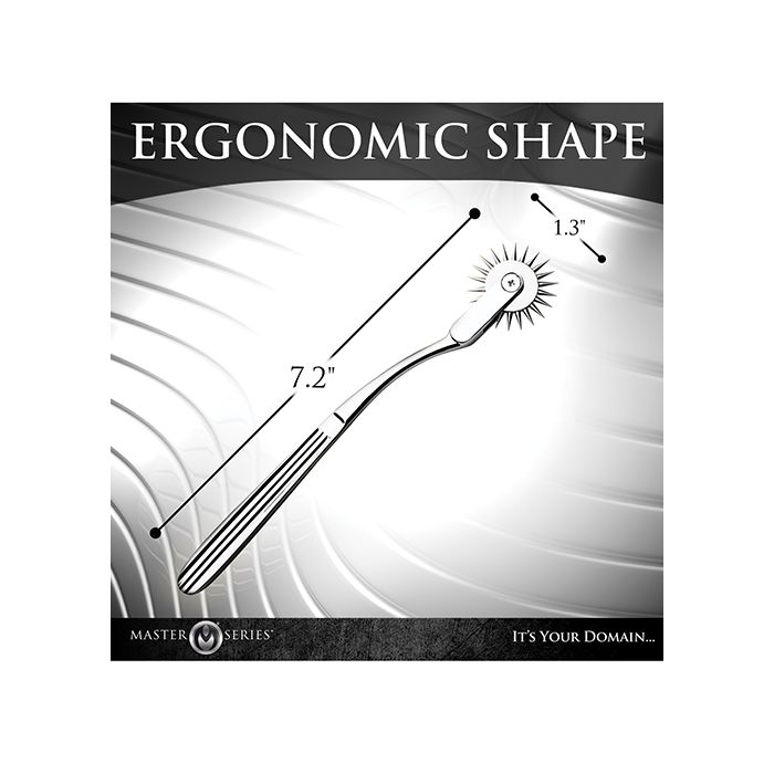 Master Series Silver Sensation Wartenberg Wheel - Silver* – The Chocolate Walrus