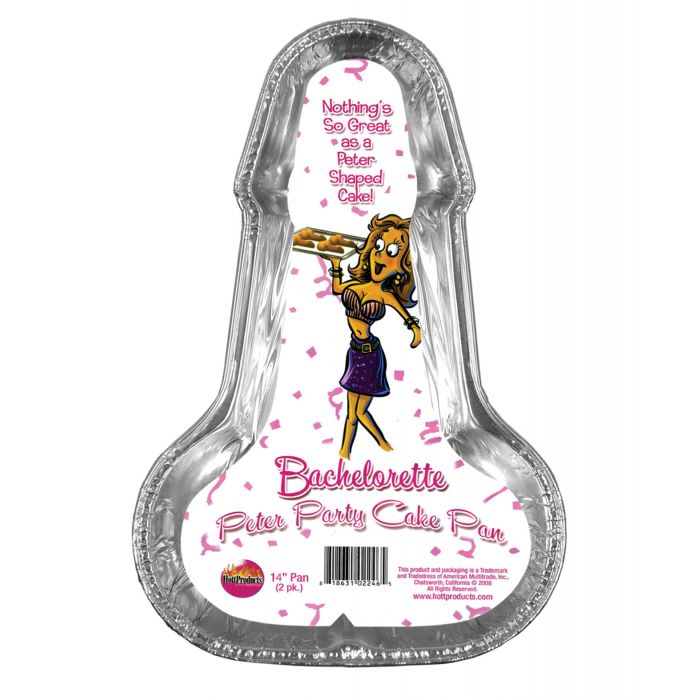 Jumbo Pecker Party Disposable Cake Pans 14" - Pack of 2* – The ...