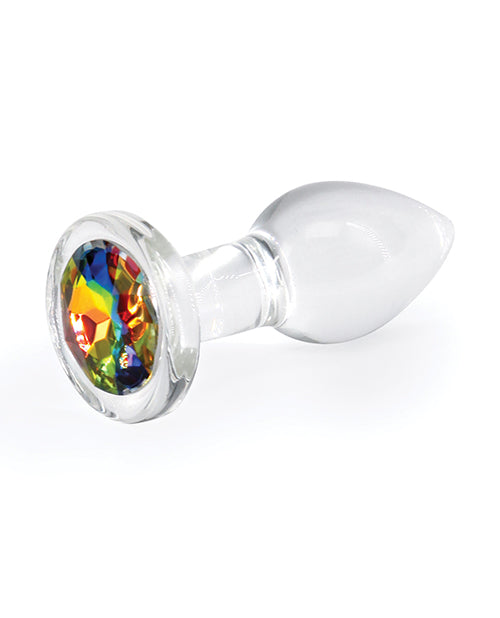 Rainbow Glass Gem Plug Small – The Chocolate Walrus