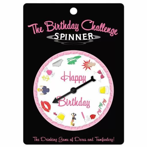 The Birthday Challenge Spinner* – The Chocolate Walrus