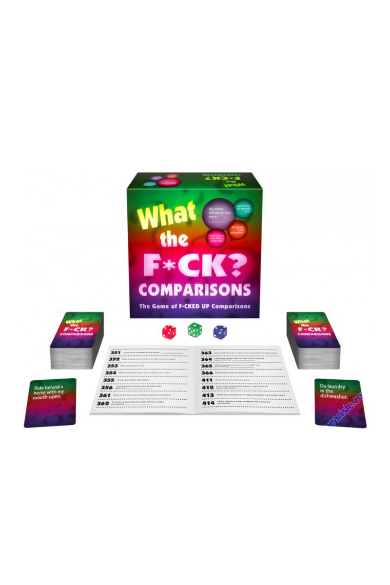 What the F*ck? Comparisons* – The Chocolate Walrus